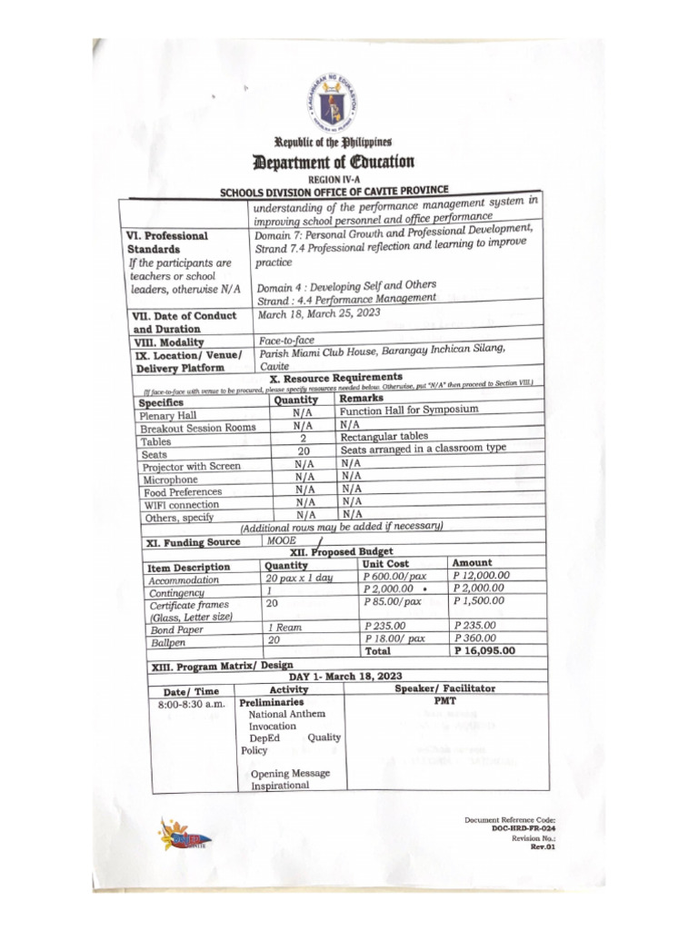 Approve GAD Proposal - 2of6 | PDF