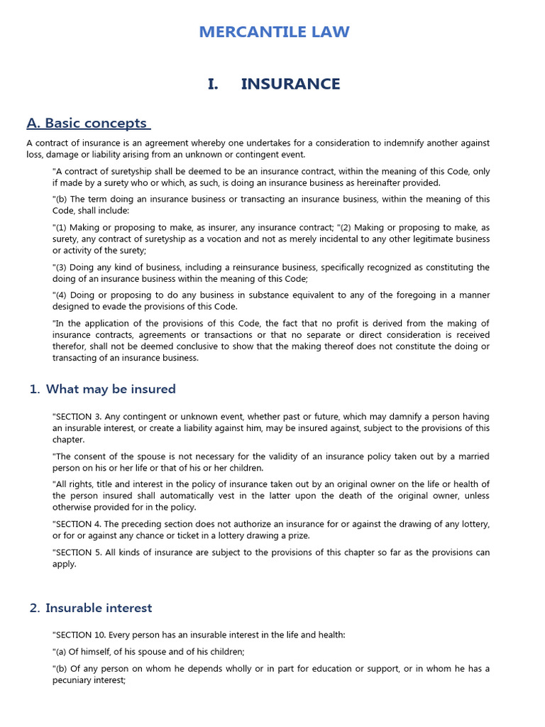 Commercial Law Codal Compilation | PDF