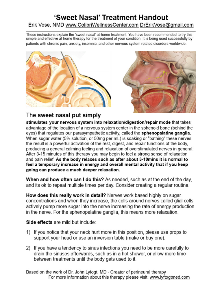 Sweet+Nasal+Handout | PDF
