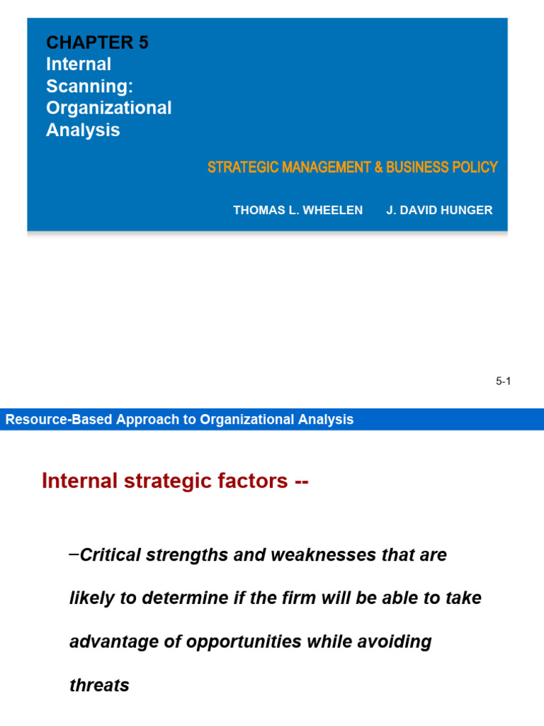 Chapter 5 | PDF | Value Chain | Strategic Management