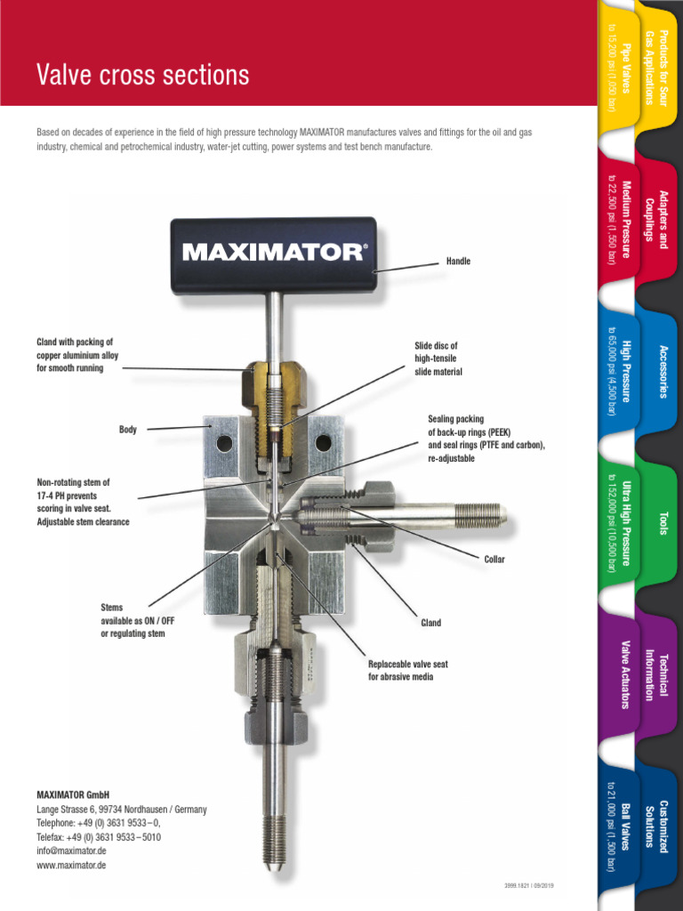 valve cross section | PDF | Valve | Mechanical Engineering
