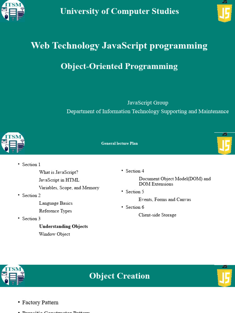 Chapter 6 | PDF | Document Object Model | Java Script