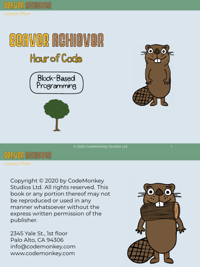 Beaver Achiever Hoc | PDF | Computing | Computer Programming