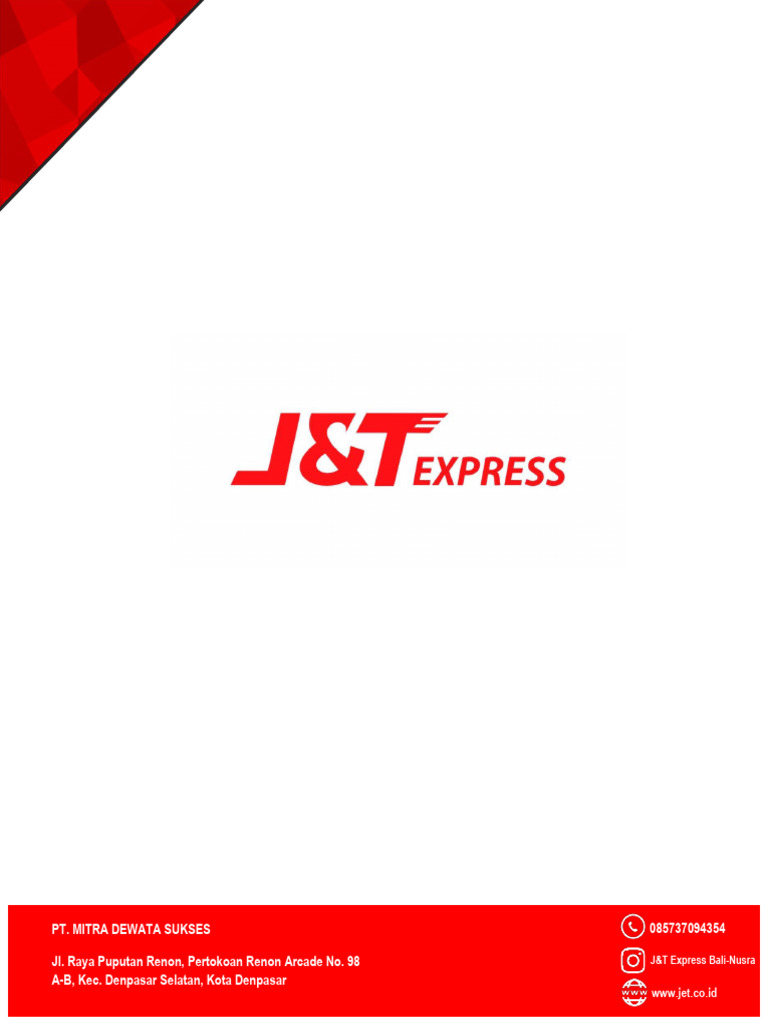 Proposal Kerjasama J&T Express 2023 - PT. Autobagus Utama | PDF