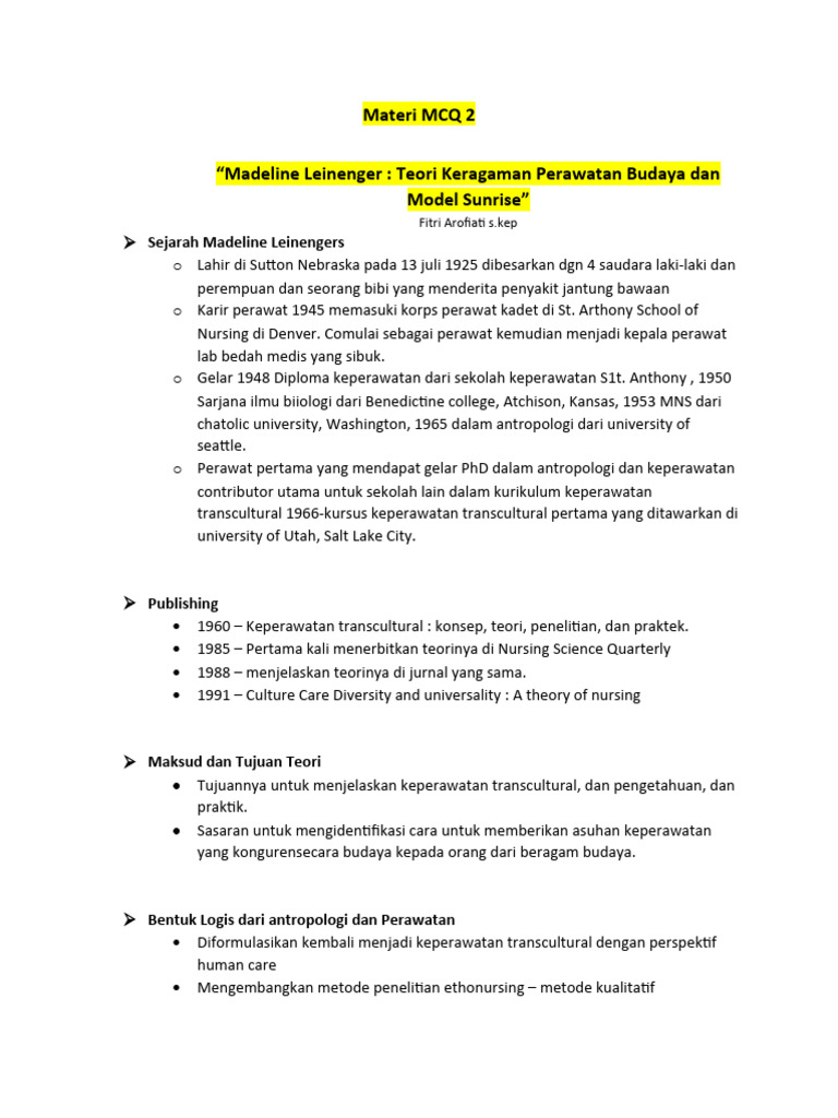 Materi MCQ 2 PBDK Salinan | PDF