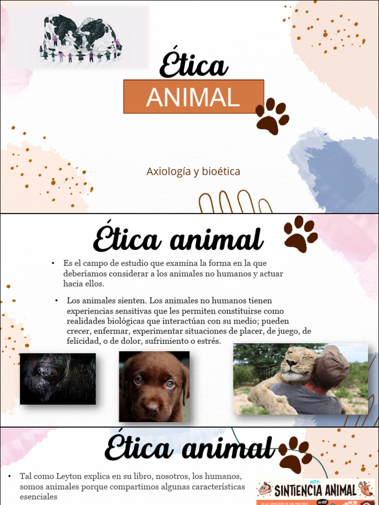 Etica Animal | PDF | Moralidad | Humano