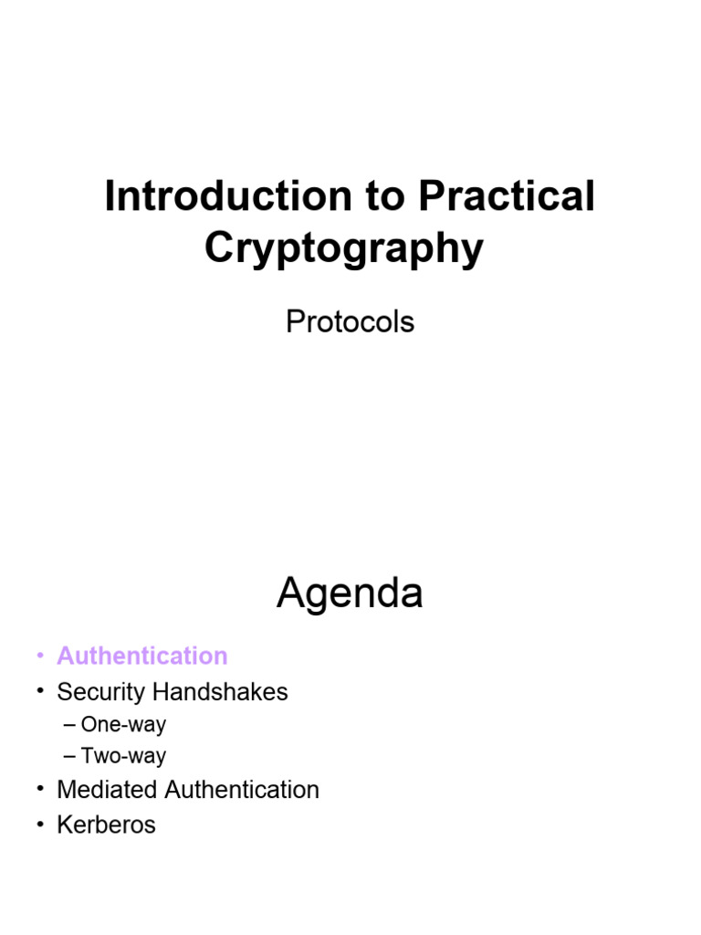 Lect6 Protocols | PDF