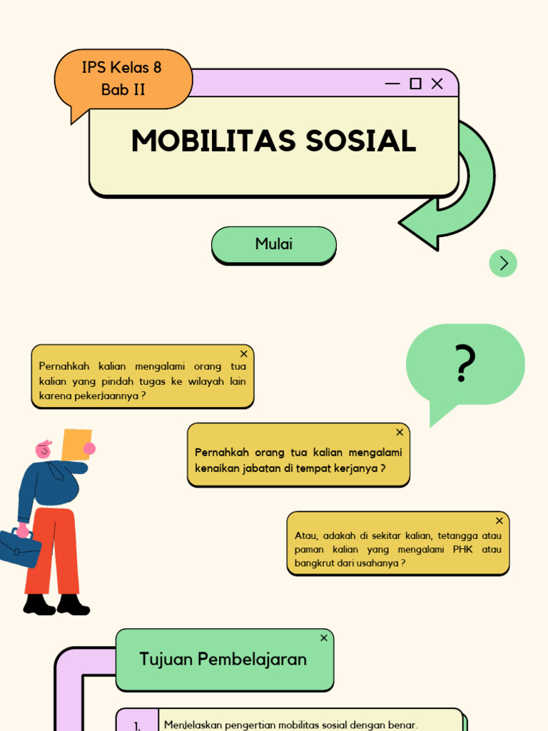 Pengertian dan Bentuk Mobilitas Sosial | PDF