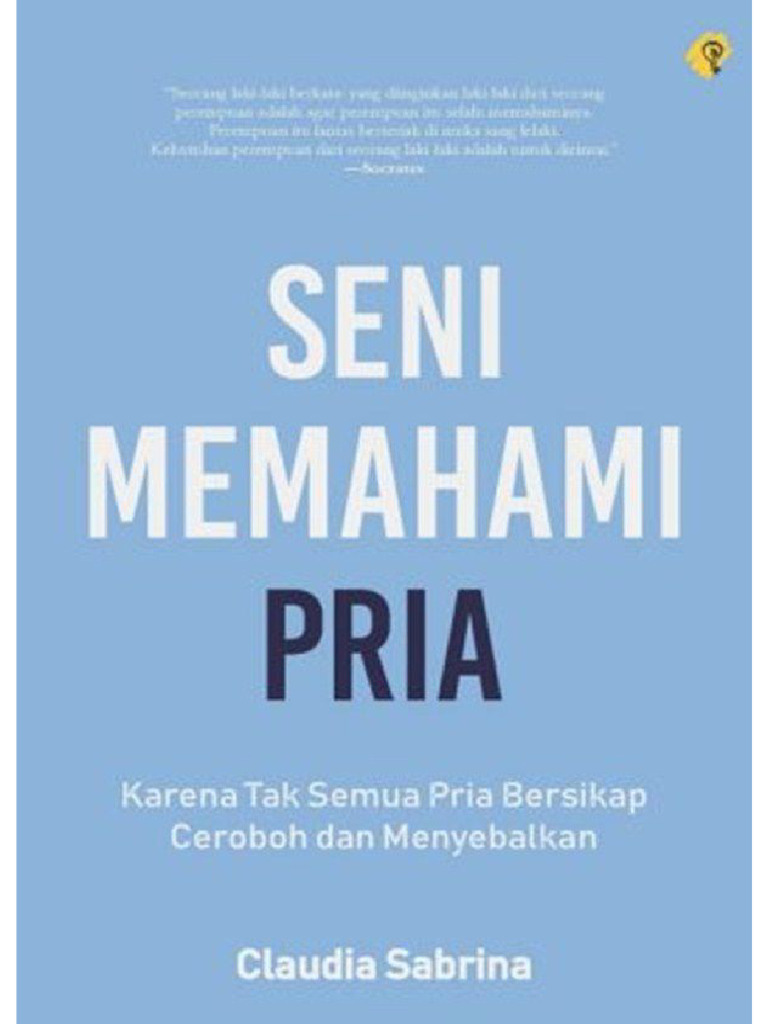 Seni Memahami Pria Claudia Sabrina | PDF