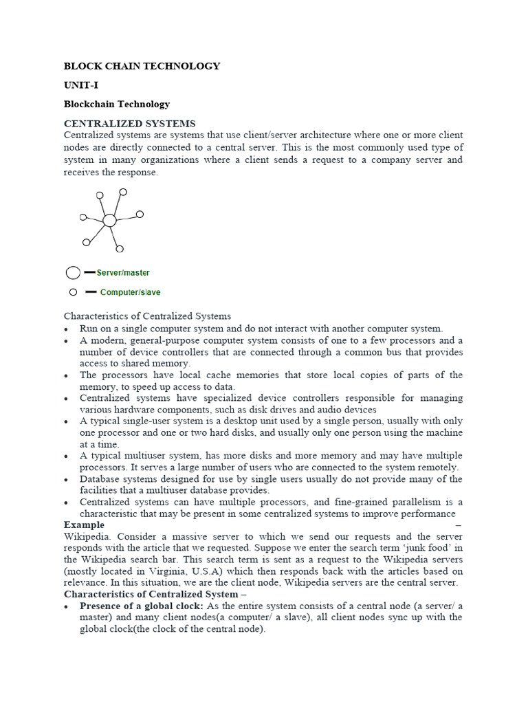 Block Chain Technology | PDF | Server (Computing) | Computer Data Storage
