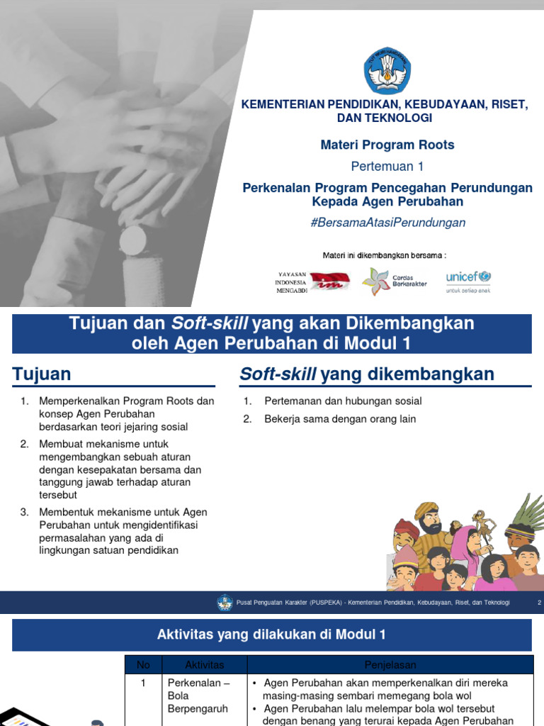 Perkenalan Program Pencegahan Perundungan ROOTS | PDF