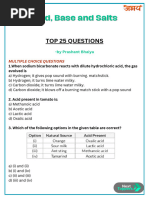 Chemical Formulas List For Class 10 | PDF | Hydroxide | Oxide