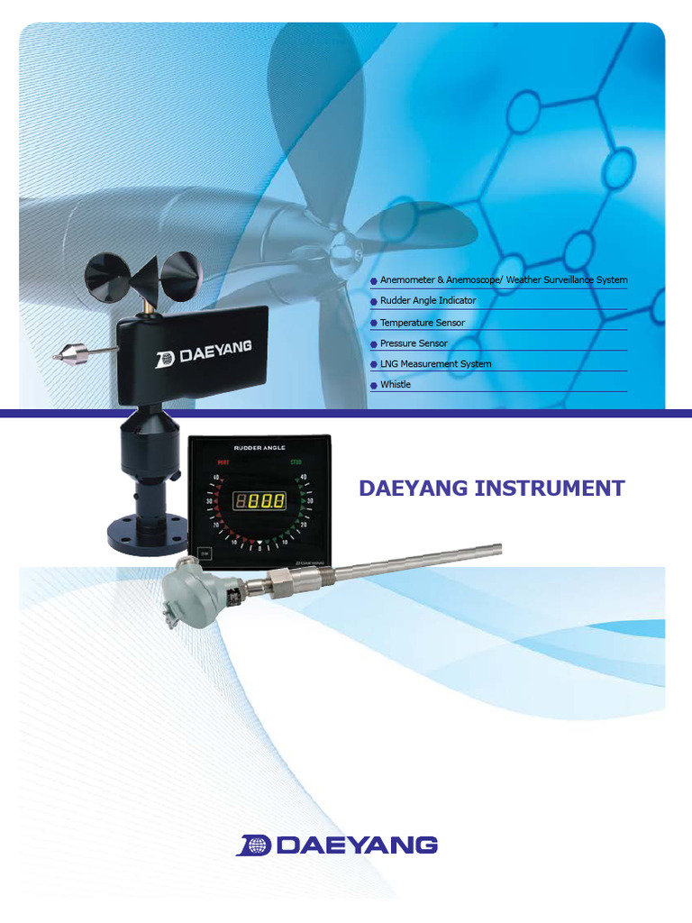 Daeyang Anemometer System Overview | PDF | Lighting | Humidity