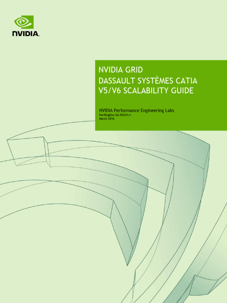 vGPU Scale Guide CATIA | PDF | Hdmi | Computer Hardware
