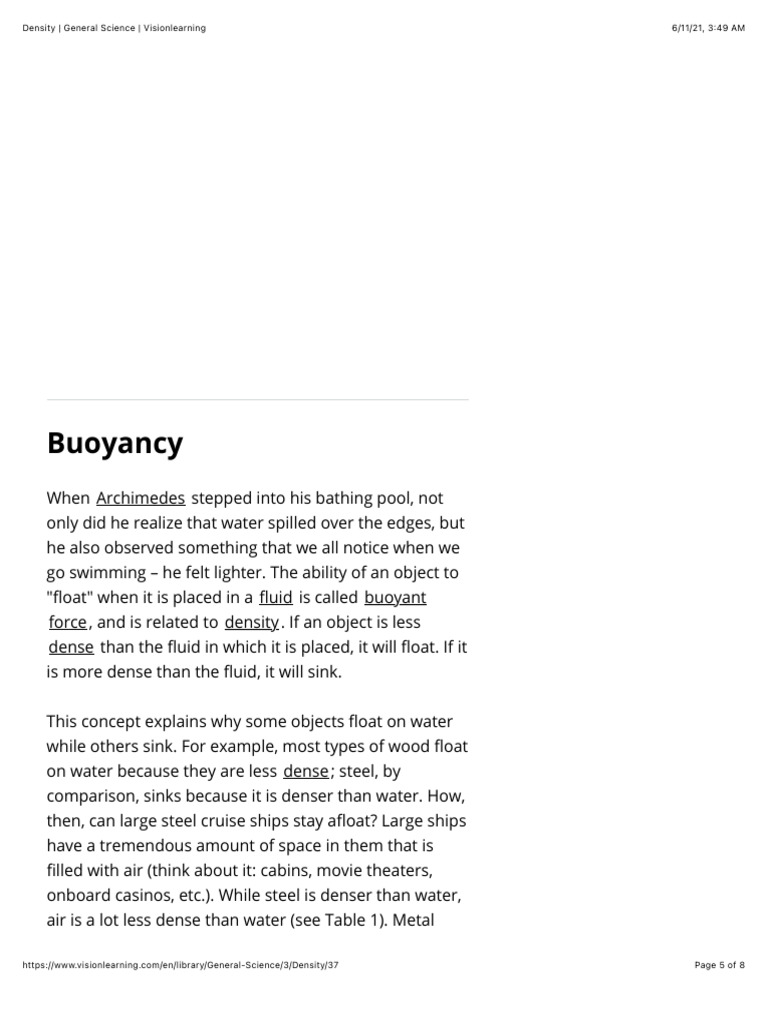 Week 22 Reading Assignment ICP | PDF | Density | Pressure