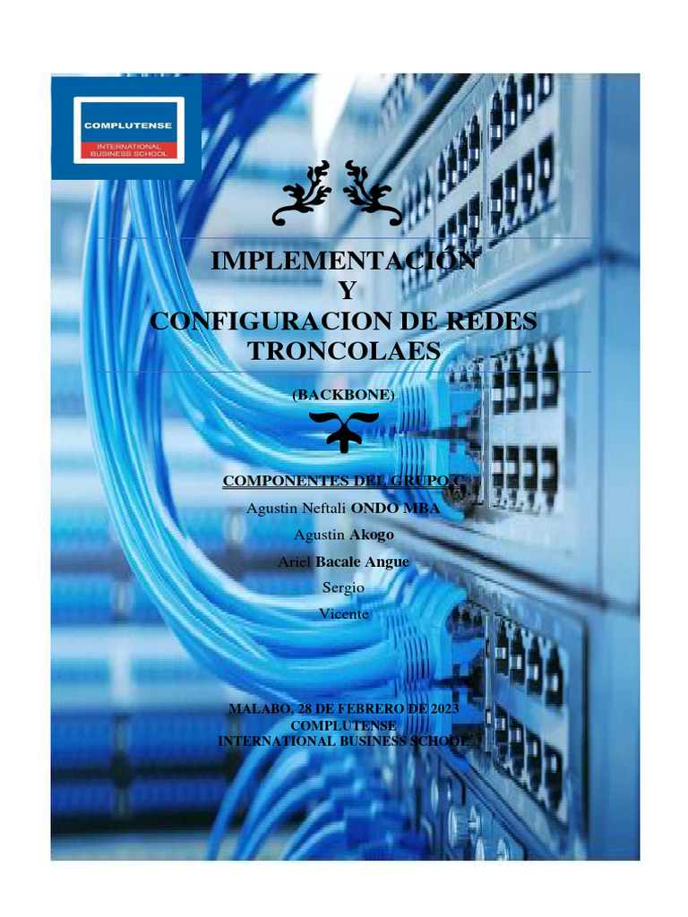 REDES Troncales | PDF