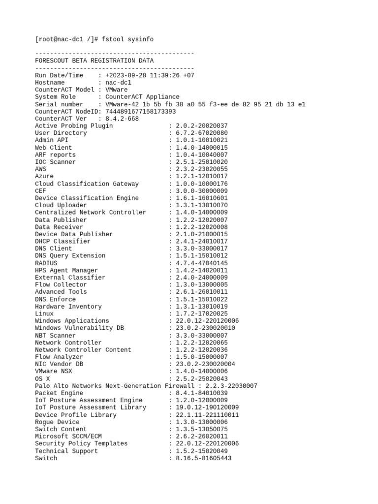 Fstool Sysinfo 28092023 | Download Free PDF | Domain Name System | Computer Network