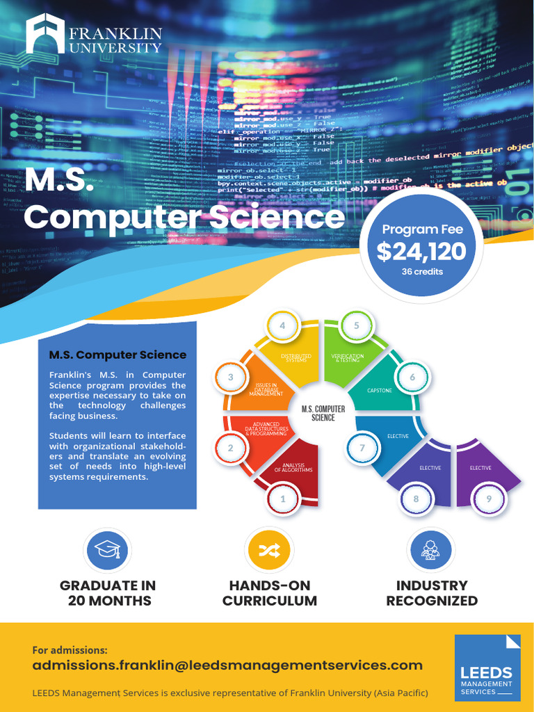 LEEMS Flyer Computer Science | PDF