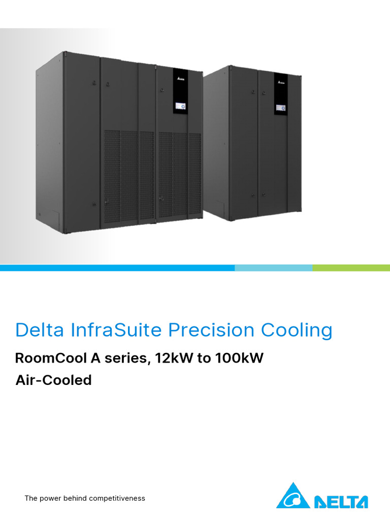 Brochure Delta Room Cool A series-V2 | PDF | Data Center | Power Inverter