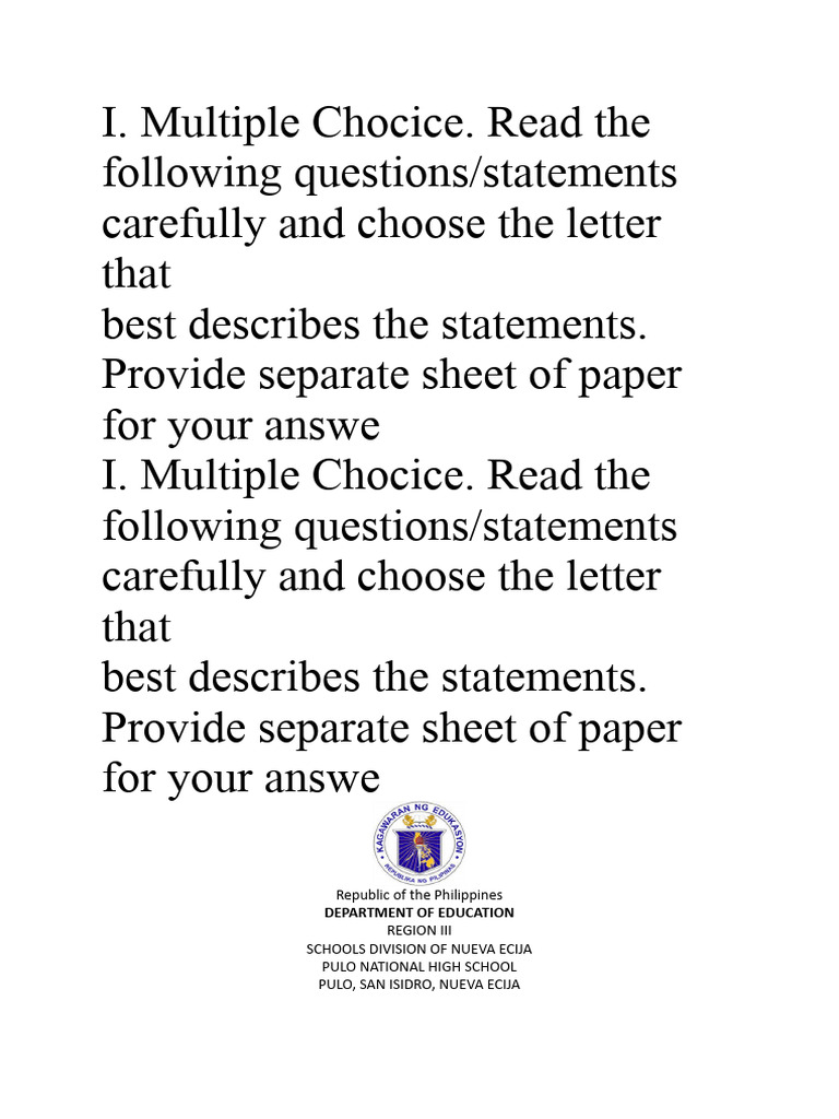 Horti Summative | PDF | Tomato | Crops