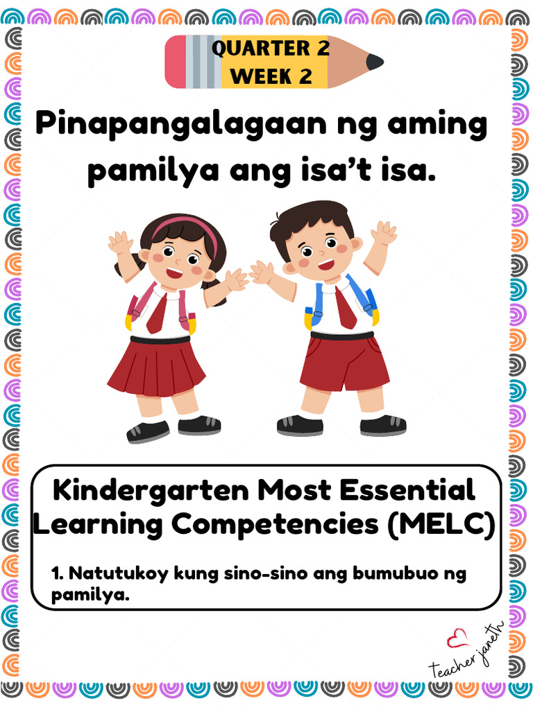 Quarter 2-Week 2 Kindergarten Worksheets | PDF