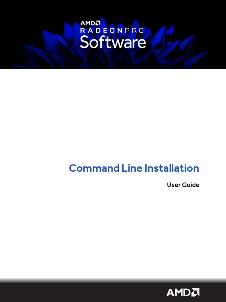 Command Line Installation | PDF | Command Line Interface | Installation (Computer Programs)