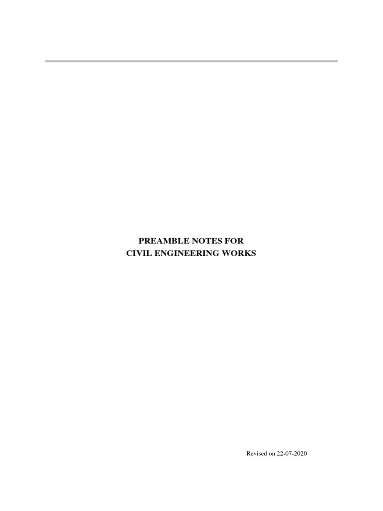 Civil Engineering (For CESMM3) - Section 11 | PDF