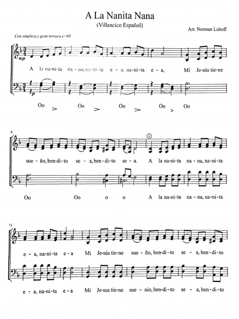 A La Nanita Nana | PDF