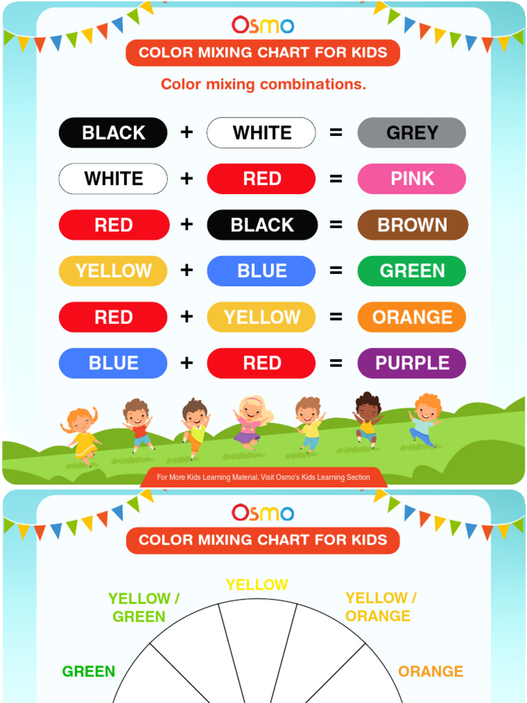 Color-Mixing-Chart-for-Kids | PDF