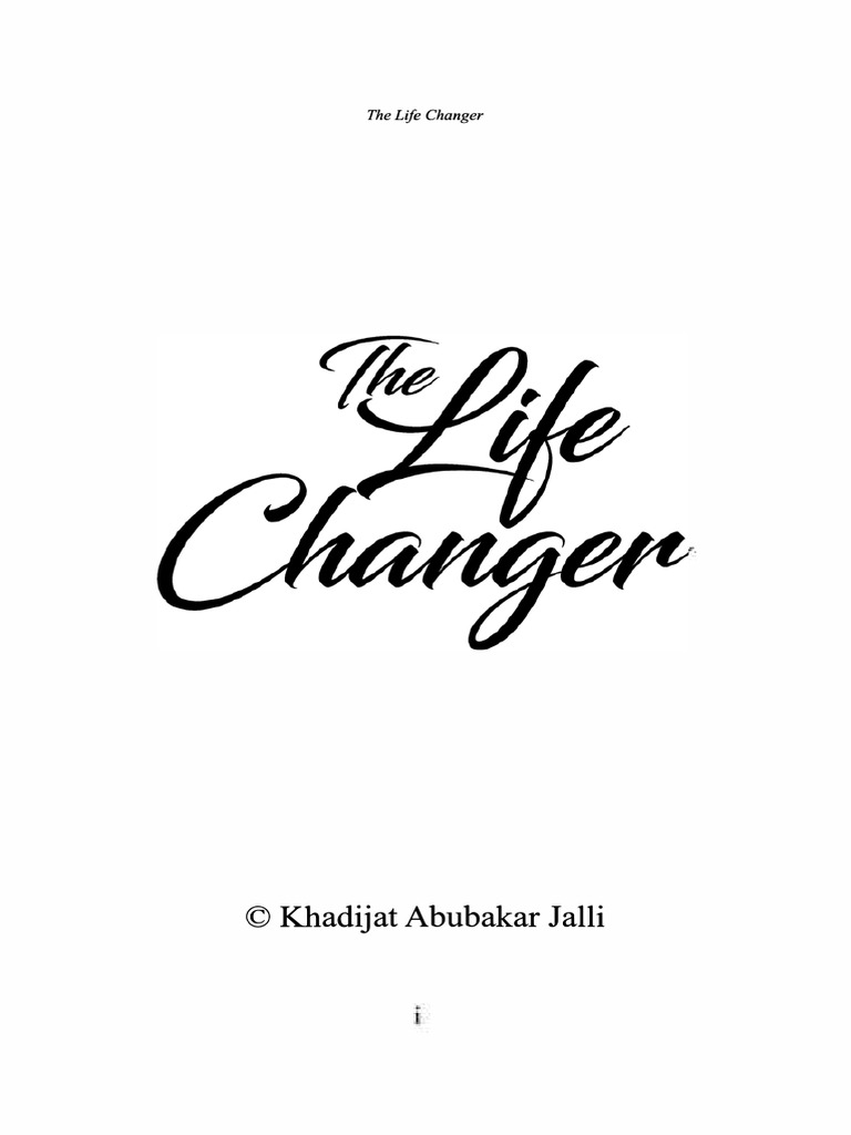 The Life Changer | PDF