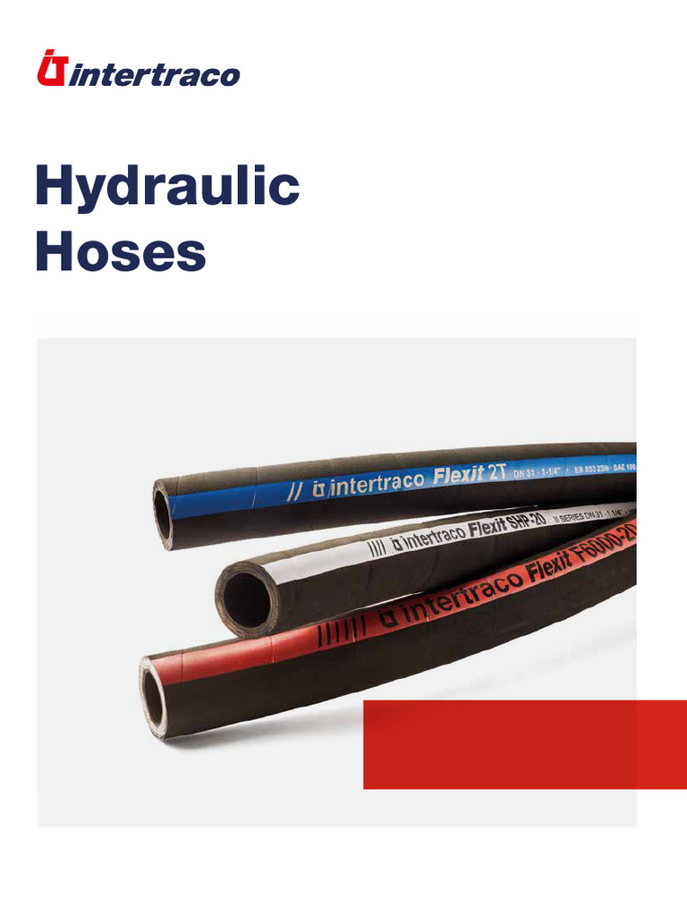 Hydraulic Hoses - Intertraco | PDF | Wire | Pipe (Fluid Conveyance)