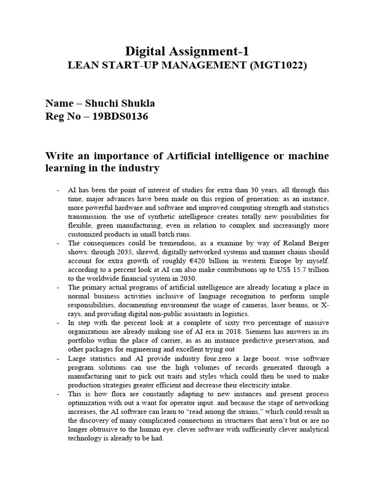 Digital Assignment Lsm Pdf