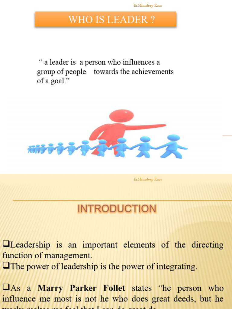 leadership ppt | PDF | Leadership | Transformational Leadership