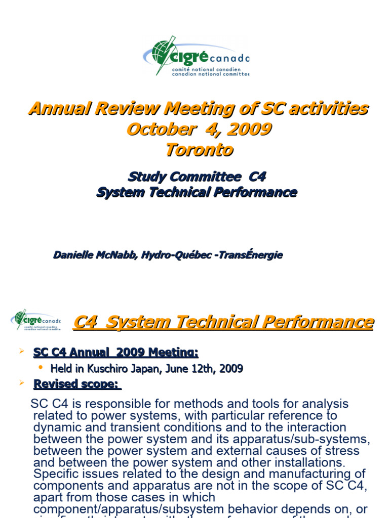 Danielle McNabb at SC C4 Meeting 2009 | PDF | Electromagnetic ...