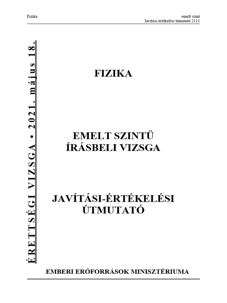 E Fiz 21maj Ut | PDF