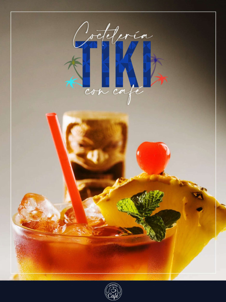 Coctelería Tiki Con Café | PDF