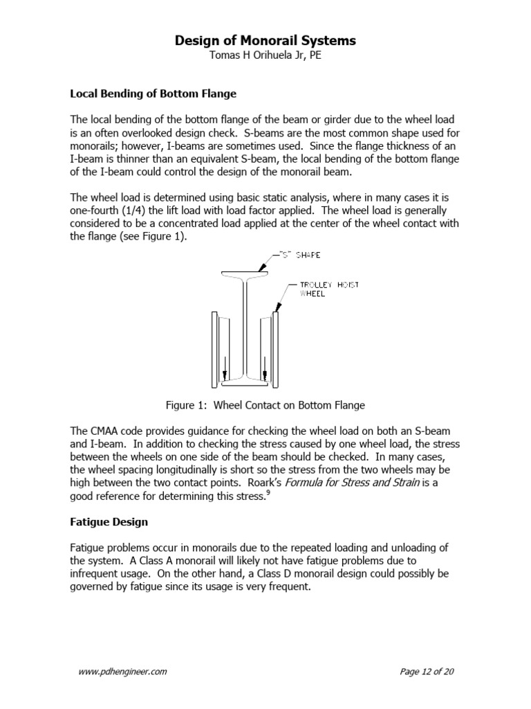 Design of Monorail 2 | PDF | Science & Mathematics | History