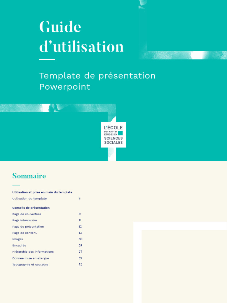 Ehess Guide Utilisation Template | PDF