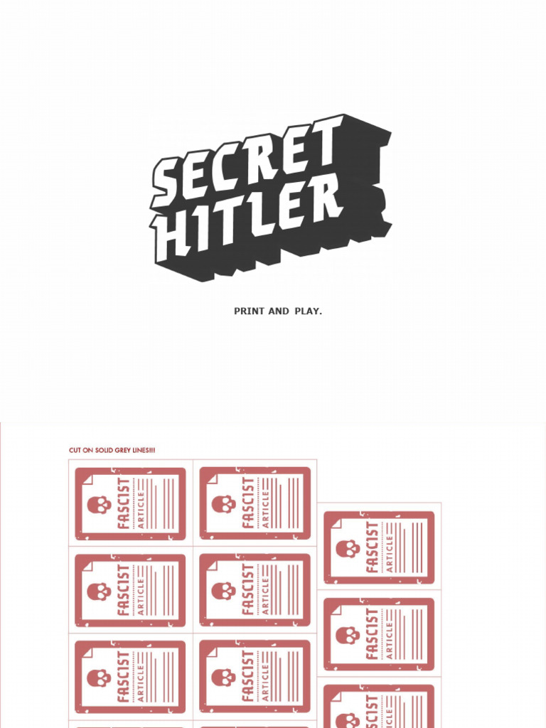 Secret Game | PDF