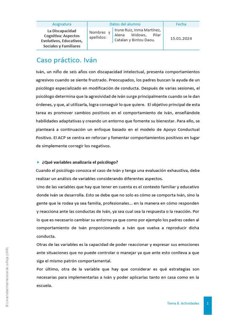 Caso práctico Iván-1 | PDF