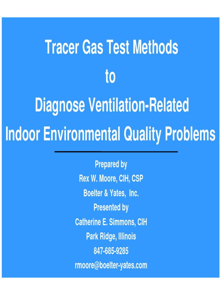Ace Ashrae 129 Test | PDF