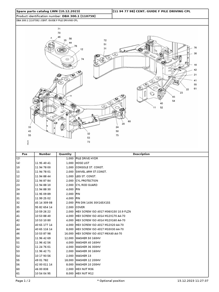 (11 94 77 98) Cent. Guide F Pile Driving CPL - 20231215 - 112737 | PDF ...
