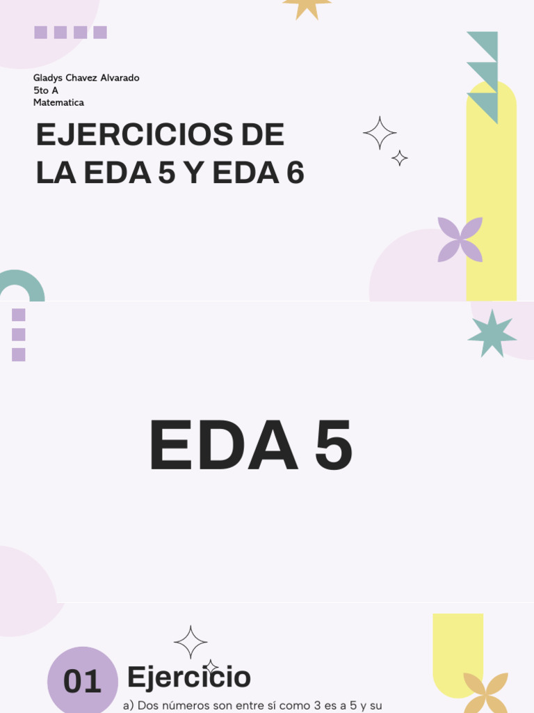 Ejercicios Eda 5 y Eda 6 Nicole Chavez Alvarado | PDF