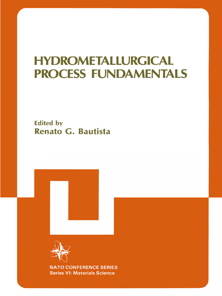 Hydrometallurgical Process Fundamentals | PDF | Mineralogy | Minerals