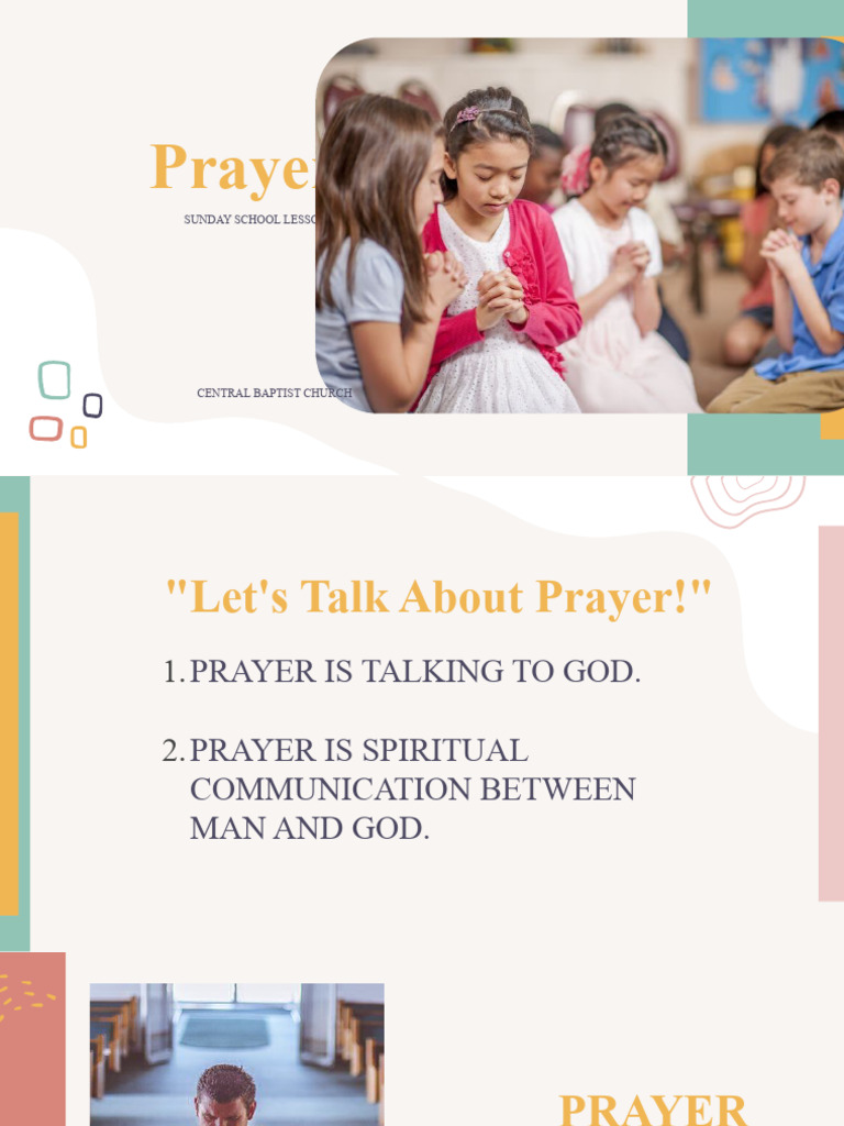 PRAYER | PDF | Prayer | God