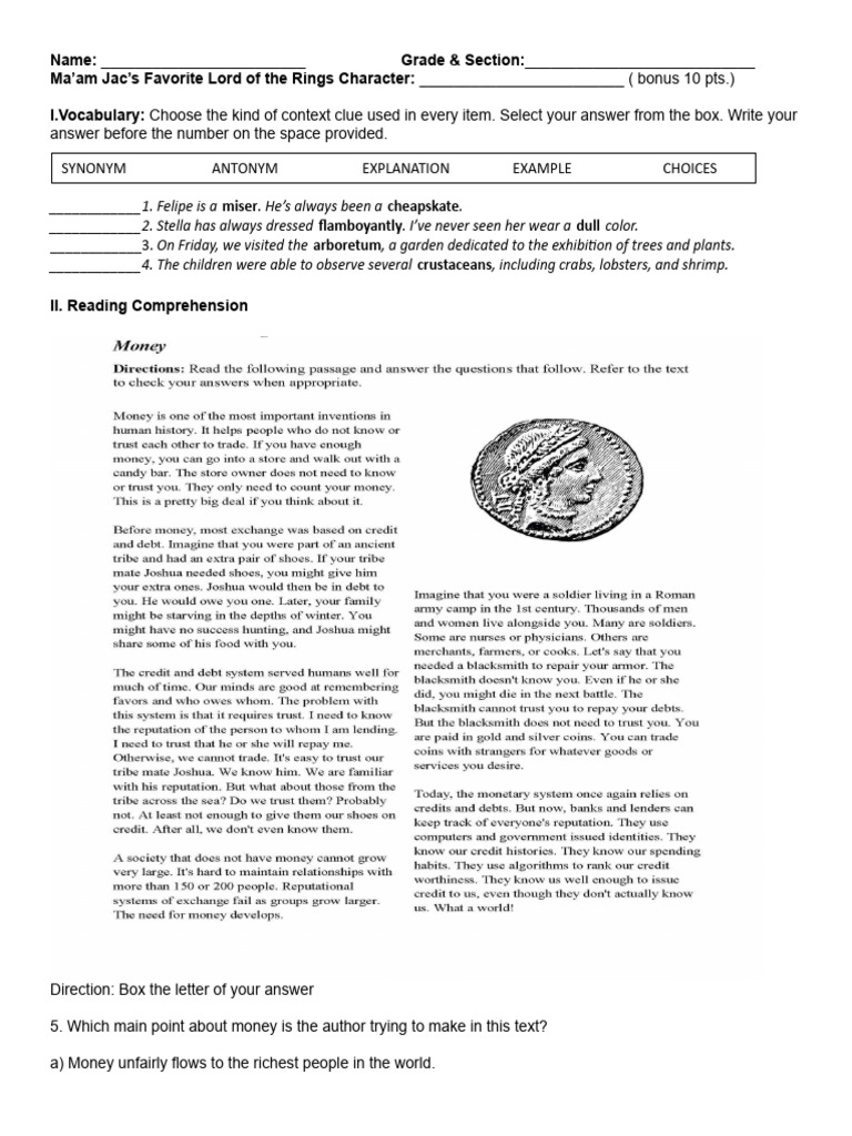 COR14 (2nd Quarter) | PDF