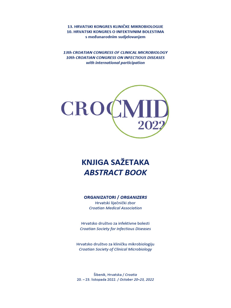 CROCMID 2022 Abstract Book | PDF