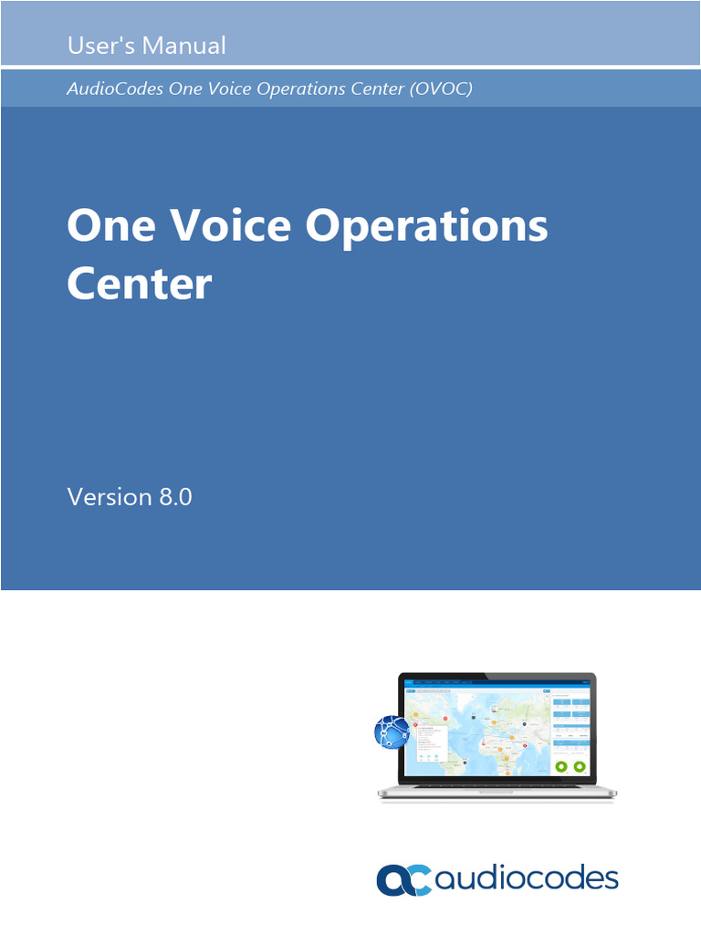 One Voice Operations Center Users Manual Ver 80 | PDF | Computer ...