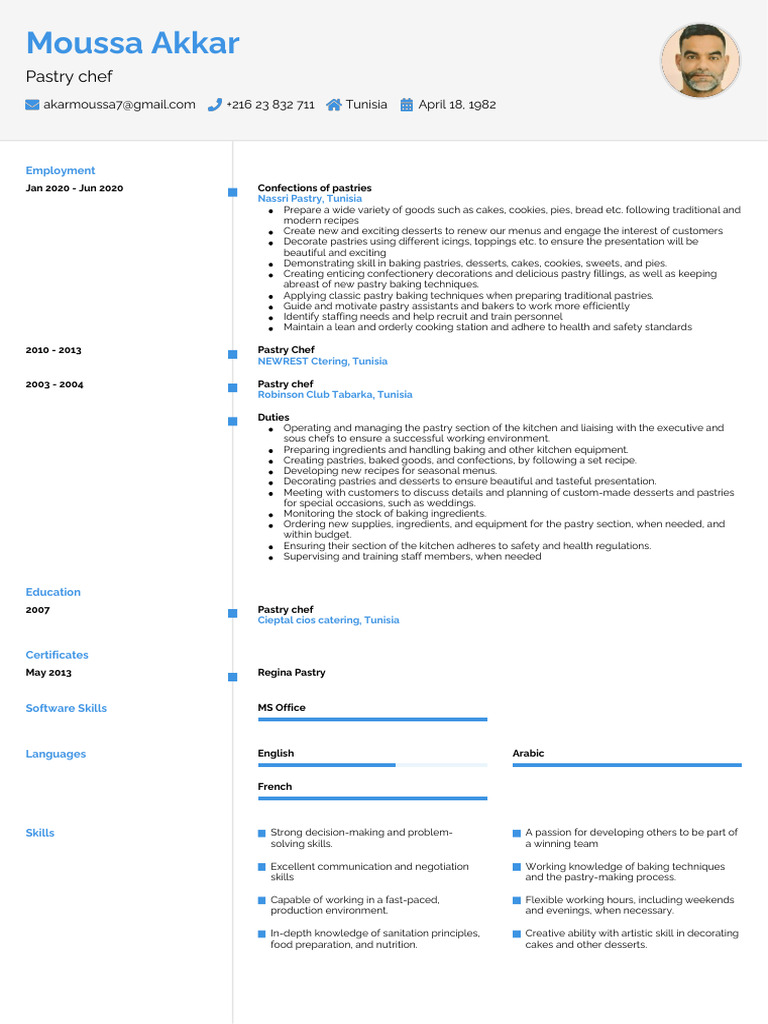 Resume Moussa Akkar | PDF