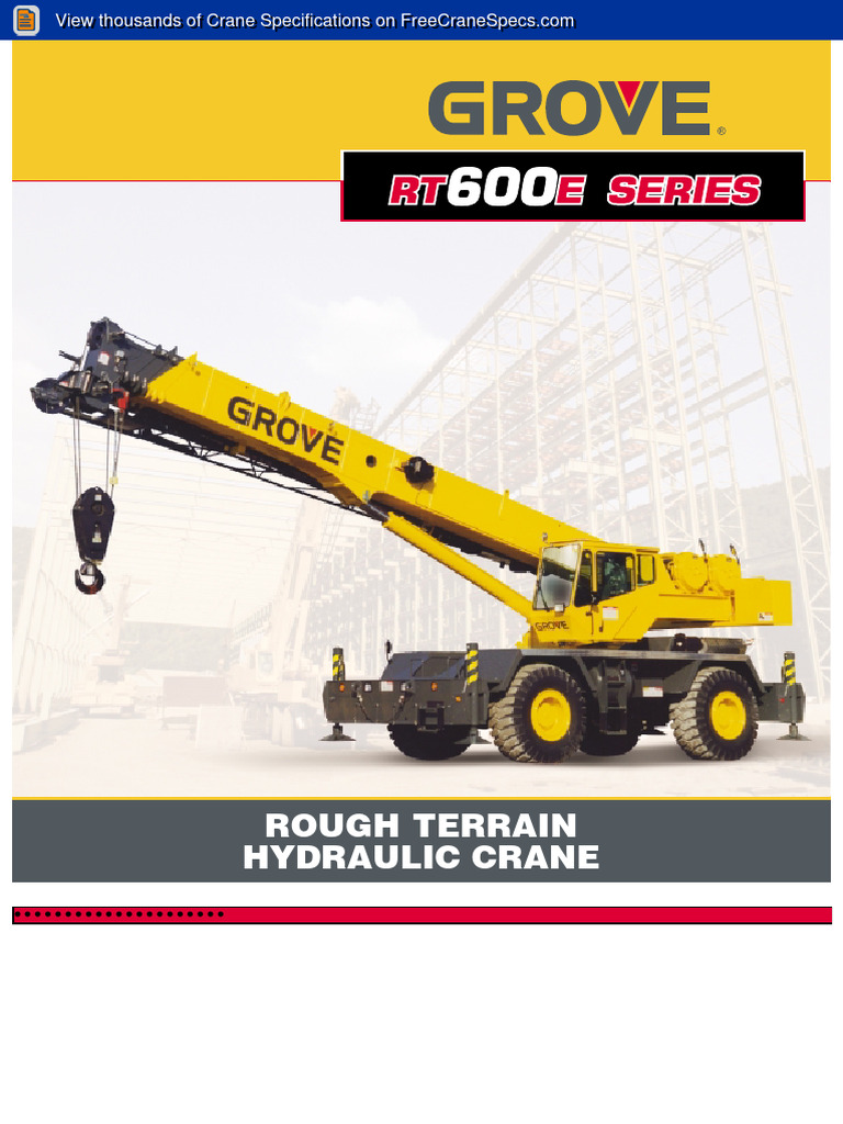 Grove RT650E | PDF